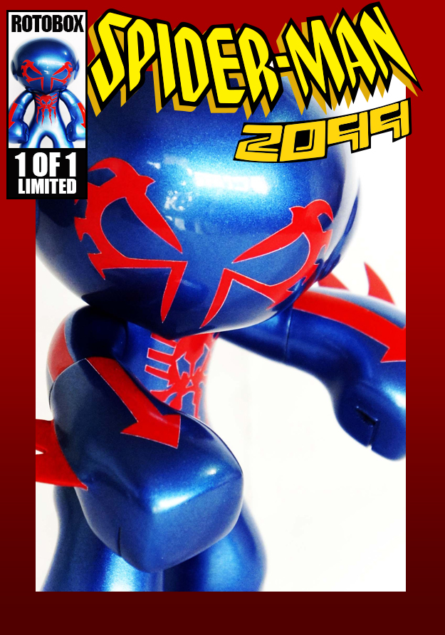 The Spiderman 2099 Vinyl Toy Is Definitely A Collectible