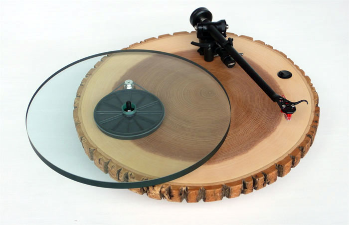 DJ's Check out the AudioWood Wooden Turntable Called Barky