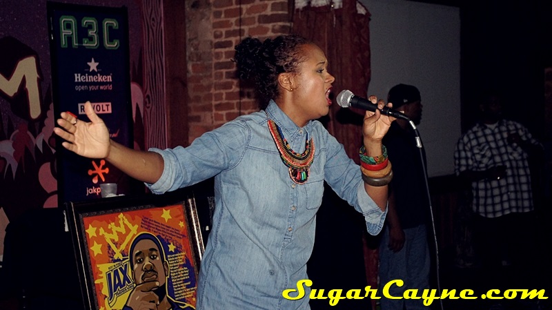Stacy Epps Does A Drop For SugarCayne At @A3C