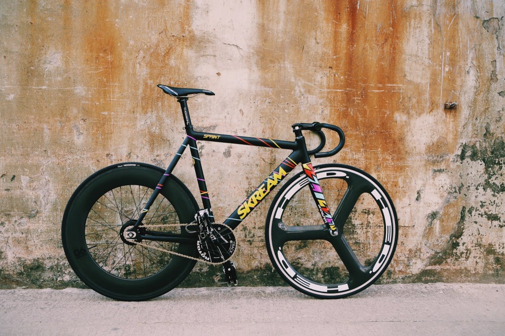 Skream Bikes Sprint Track Frameset Has A Really Dope Colorway