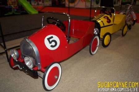 Morgan Cycle Product Tour, Toy Fair NY