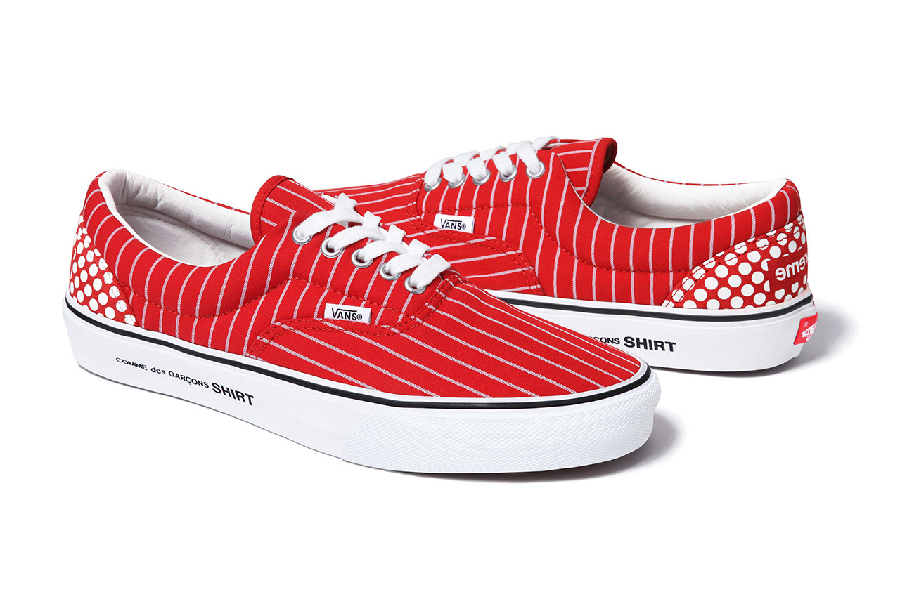 Comme des Garçons SHIRT x Supreme x Vans Collection