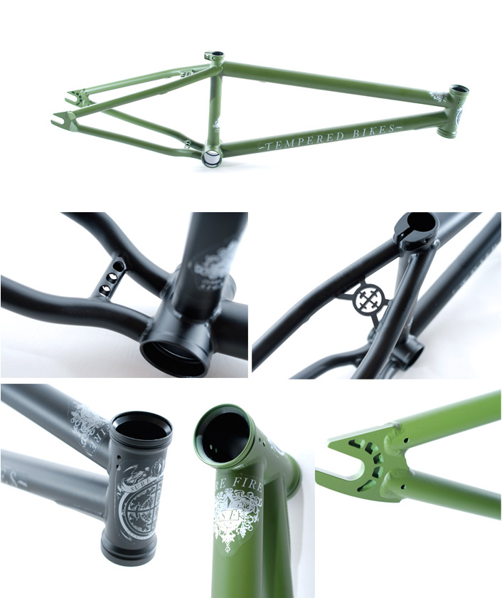 BMX: Tempered Bikes SUREFIRE Frame