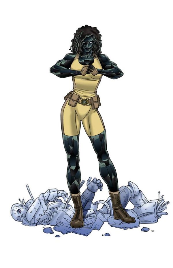 Comics: New T.A.S.K. Character And Origin, "Obelisk"