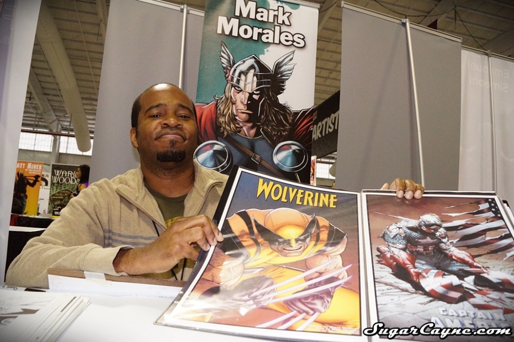 Mark Morales At The 2014 NYCC