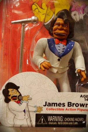 James Brown 5" The Simpson 25th Anniversary Figure