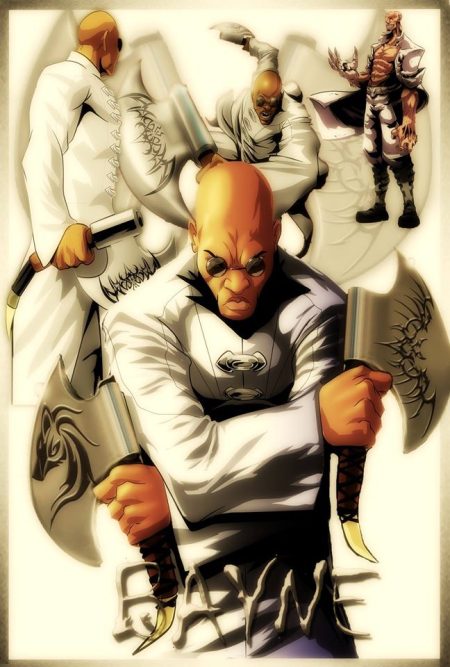 New Illustration Of Comic Book Character Bayne