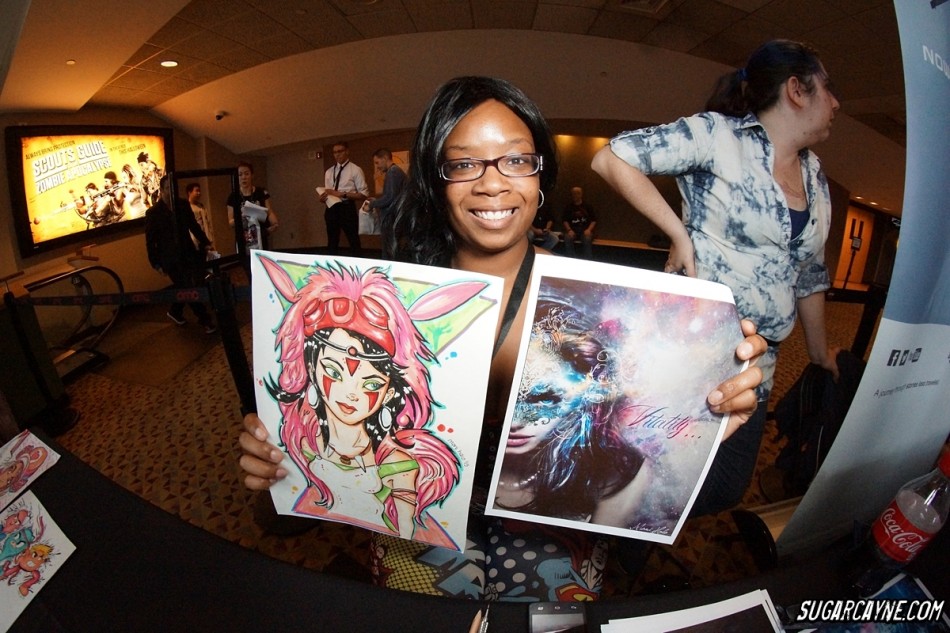 Illustrator Moni Halo At Urban Action Showcase