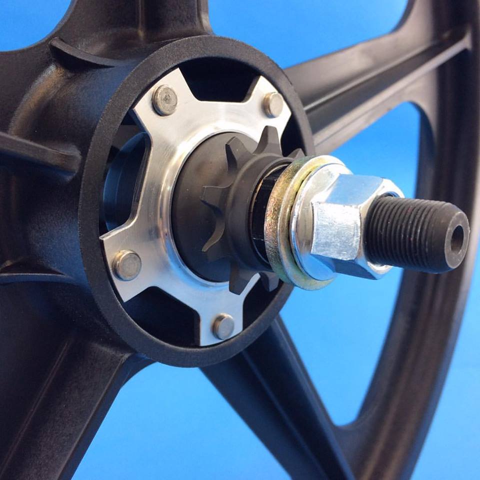 Prototype Skyway 9 Tooth Cassette Wheel, Alloy Flanges