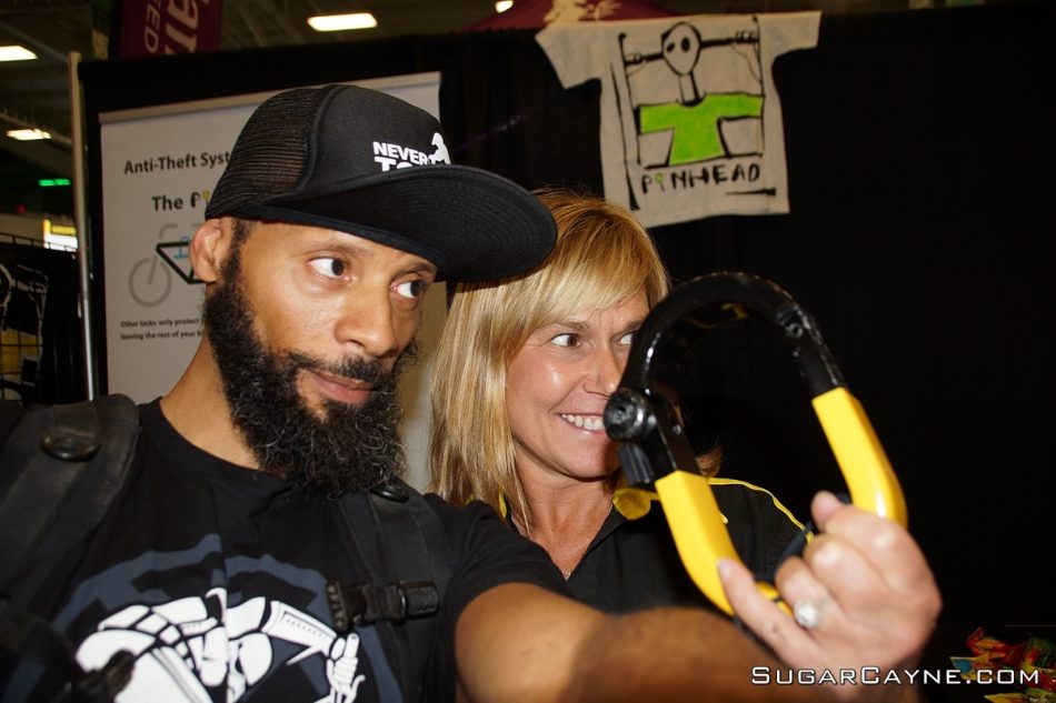 Pinhead Locks At Bike Expo New York (@PinheadLock)
