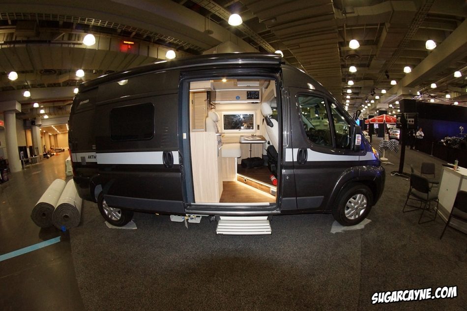 Hymer 'Aktiv' Camper Van Tour