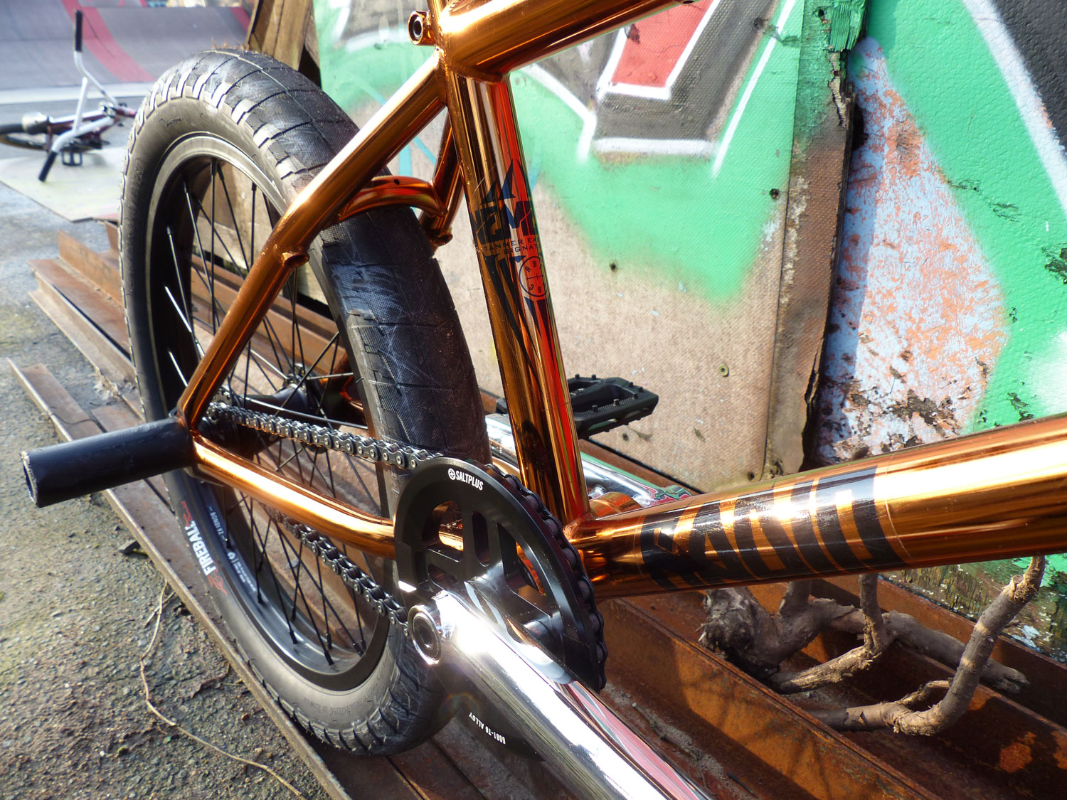 Basti Schweizer Copper Radio BMX - Nemesis - Looks SICK!!