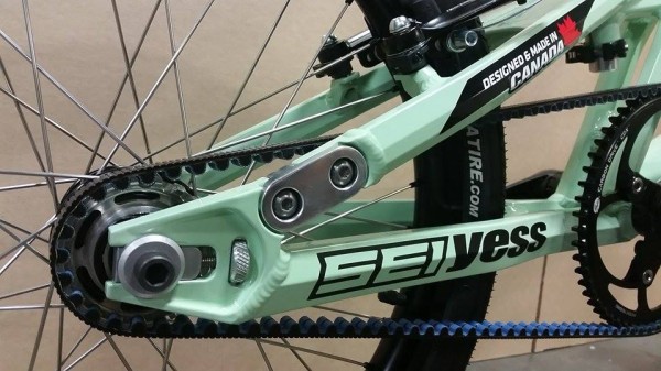 Yess BMX - TypeX - Concept Belt Drive Frame