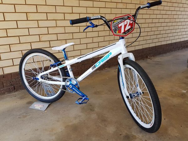 BIKE OF THE DAY: Crisp Brothers CBR-01 Cruiser White/Blue/Black Colorway