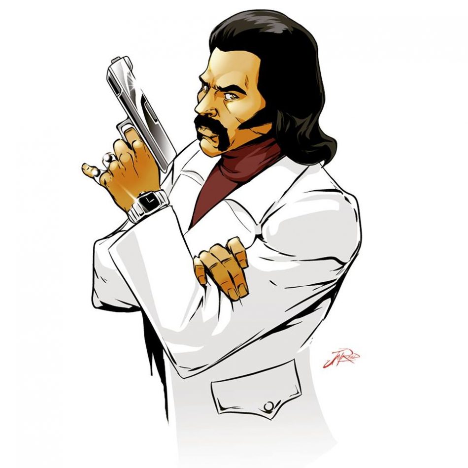 "Superfly" Illustration by Jay Reed