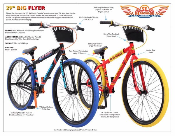 2017 SE Bikes "Big Flyer" Coming In Two Colorways