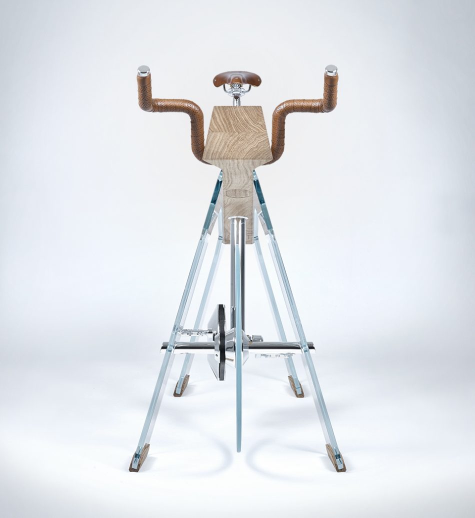 Adriano Design - FUORIPISTA Wooden Exercise Bike