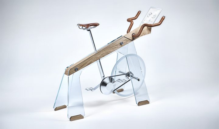 Adriano Design - FUORIPISTA Wooden Exercise Bike