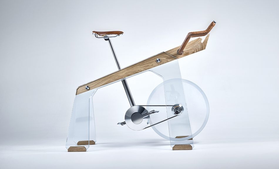 Adriano Design - FUORIPISTA Wooden Exercise Bike