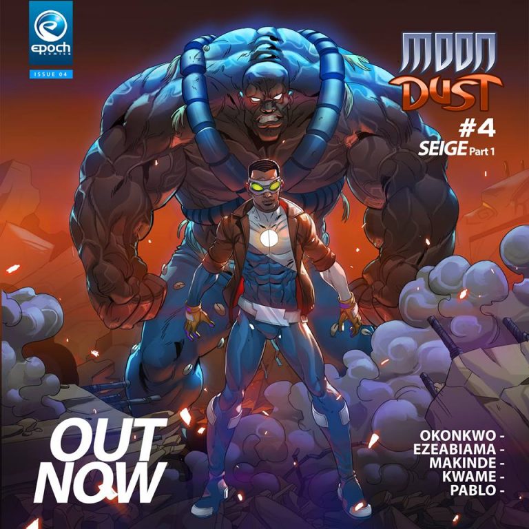 Moondust, Issue #4 Comic Book Cover Art Is Awesome!