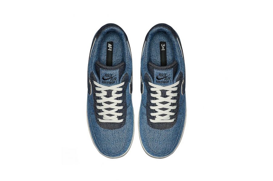 Denim Air Force 1's, 3x1 Nike Collabo
