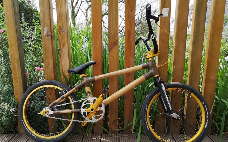 Simple Bikes x TUAH Bamboo BMX Racing Bike!