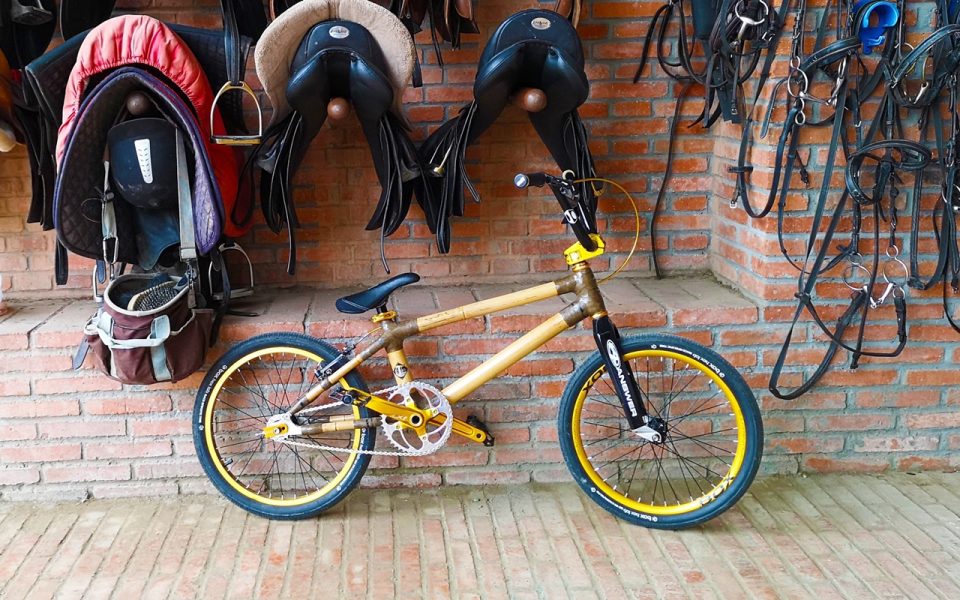 Simple Bikes x TUAH Bamboo BMX Racing Bike!
