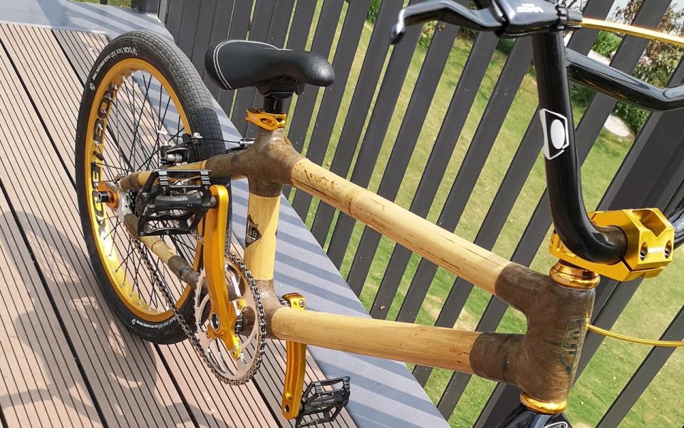 Simple Bikes x TUAH Bamboo BMX Racing Bike!