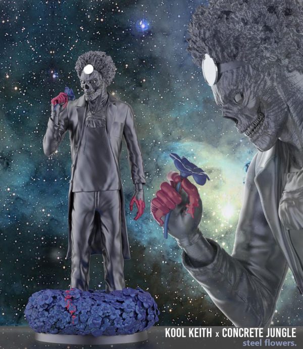 Kool Keith x Concrete Jungle - STEEL Flowers collectible Figure