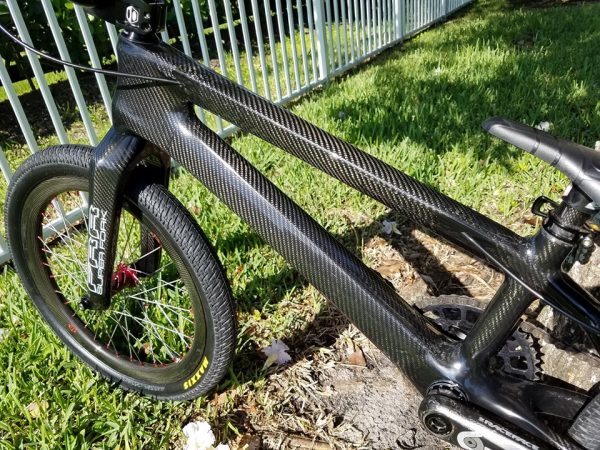 A.J. Wilson's Prototype G2 Carbon BMX Race Frame
