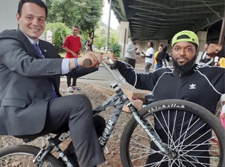 Mayor Andre Sayegh of Paterson NJ & Dblocks