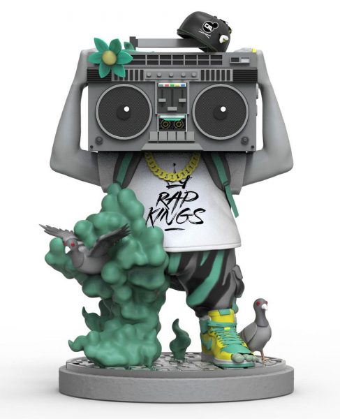 Rap Kings Collectible Toy Figure Now In 3D!