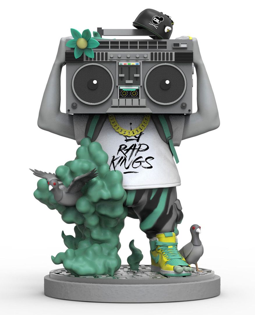 Rap Kings Collectible Toy Figure Now In 3D!