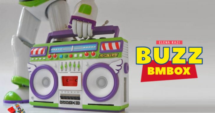 BUZZ BMBOX Art Toy by Elena Kazi