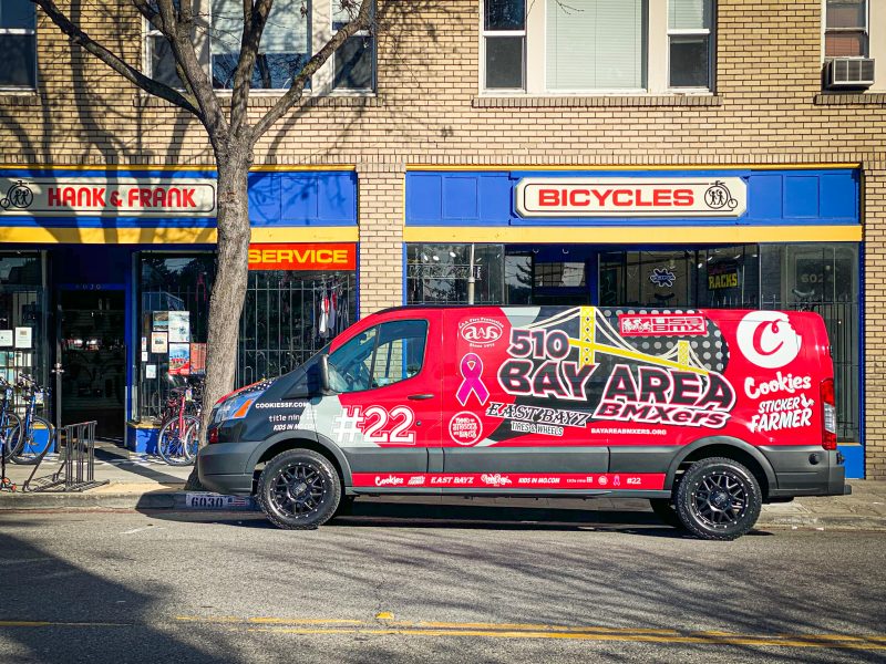 Bay Area BMXers Get A New Team Van