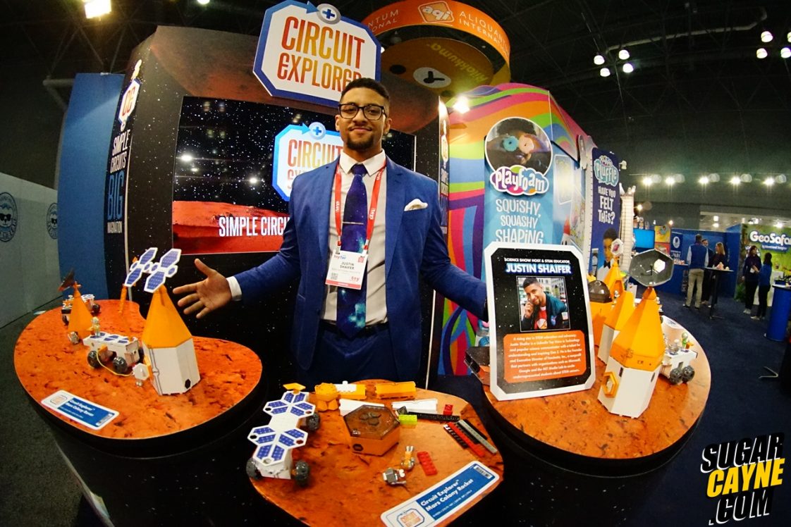 Mr Fascinate Shows Us Circuit Explorer ,Toy Fair 2020