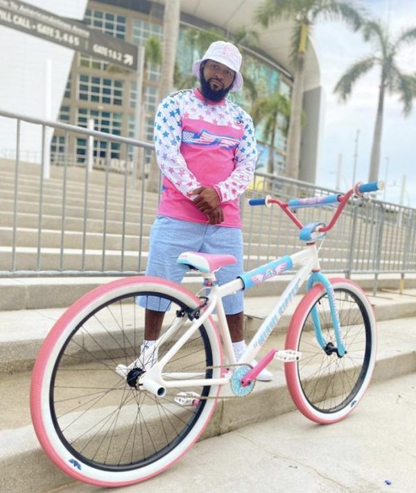 JT Racing Makes DBlocks "Miami Vice" BMX Jersey