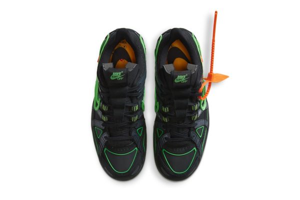 Off-White™ x Nike Air Rubber Dunk "Green Strike" Sneakers