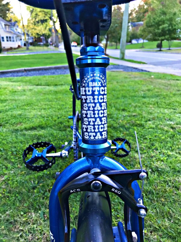 Bike Of The Day, Tim's 1984 Candy Blue Hutch Trickstar