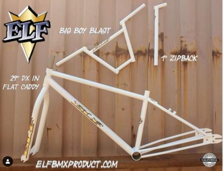 Elf BMX Products Makes DX 29" Cruiser Frame x Forks