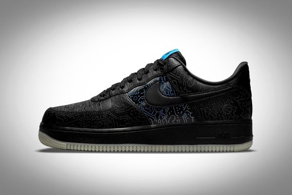 'Space Jam x Nike Air Force 1 "Computer Chip" Sneakers