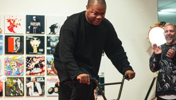 Xzibit Hops On A BMX Bike At Never Off The Battle Flatland Event