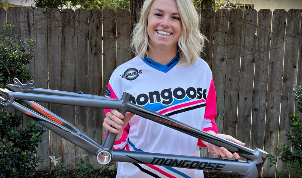 2x BMX Olympian Brooke Crain Signs With Mongoose Bicycles