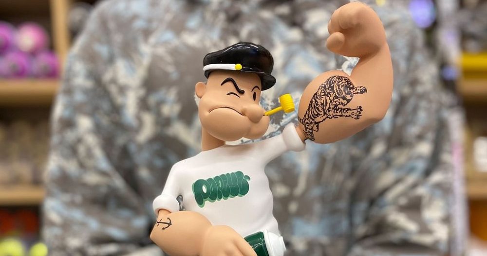 XEME x POPEYE "Year of the Tiger" Collectible Art Toy Figure
