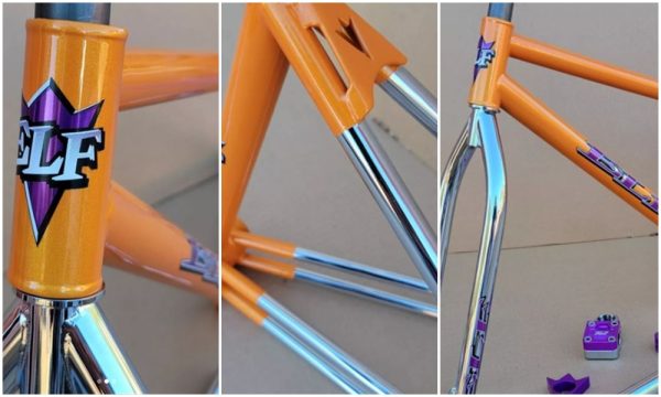 Custom Elf Doublecross 26" BMX Cruiser 'Illusion Orange'