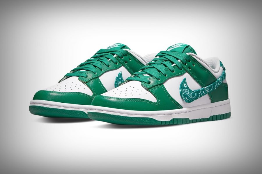 Nike Dunk Low "Green Paisley" Kicks Are Fresh!