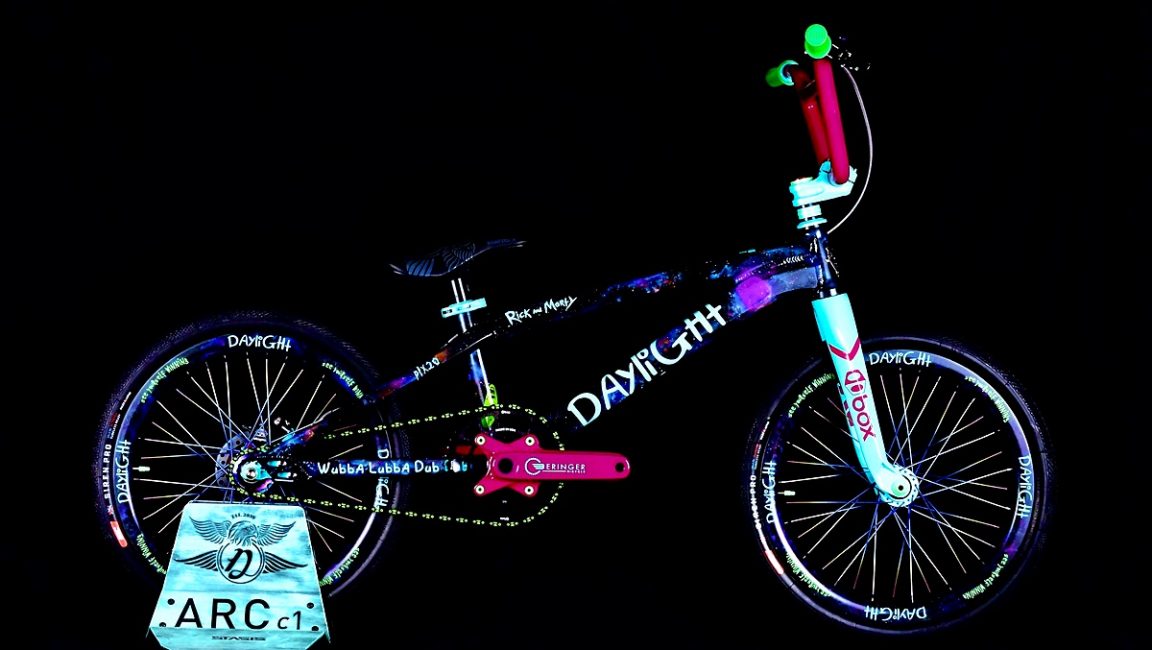 Custom "Rick x Morty" Themed Daylight Arc C-1 - Bike Of The Day