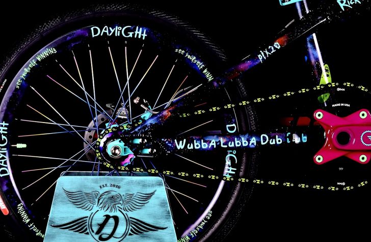 Custom "Rick x Morty" Themed Daylight Arc C-1 - Bike Of The Day