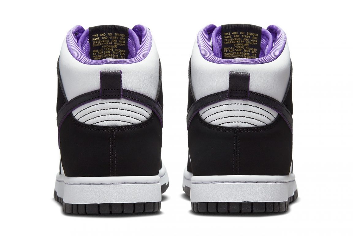 Nike Dunk High "World Champions" Sneakers, Black x White Colorway