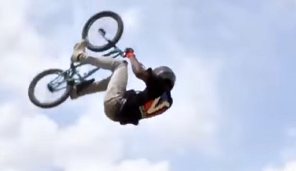 Major Gehrke Pulls Huge Front Flip At Rumble In Richmond